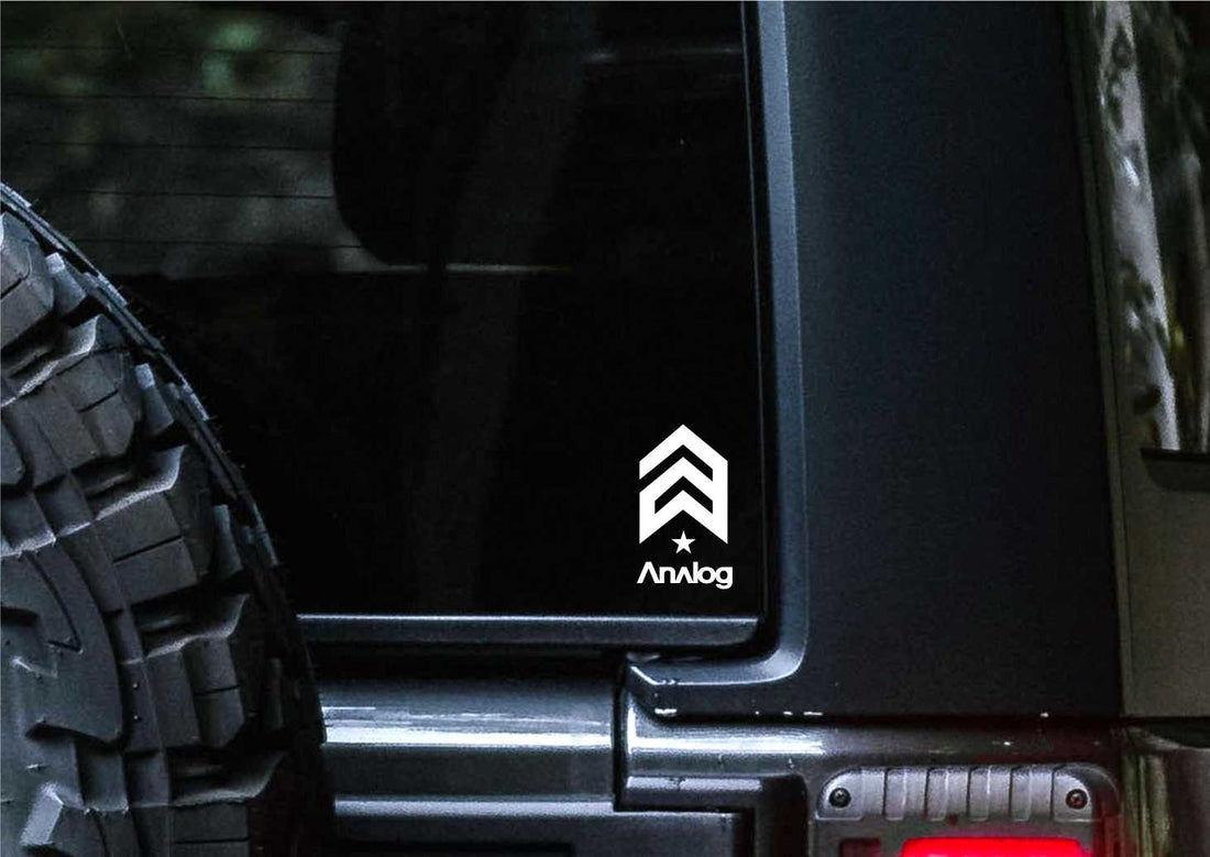 Analog Clothing decal B – North 49 Decals