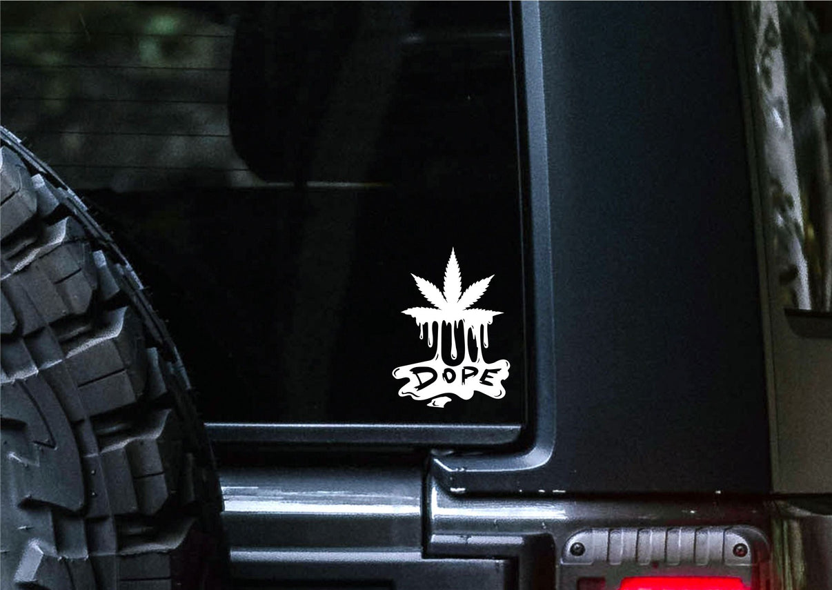 Dope Marijuana decal – North 49 Decals