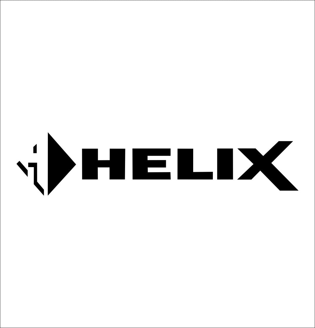 Helix Audio decal – North 49 Decals