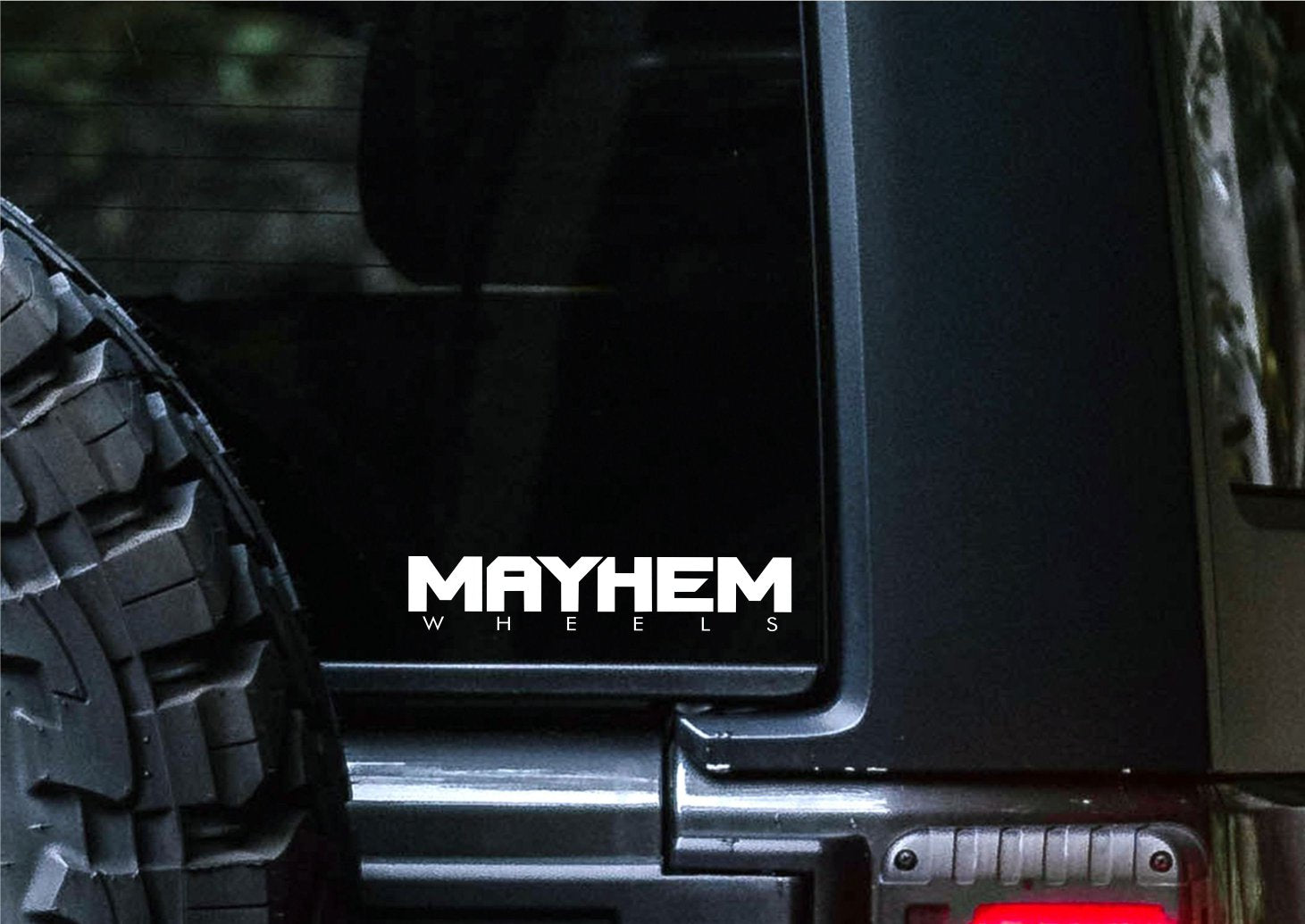 Mayhem Wheels decal – North 49 Decals