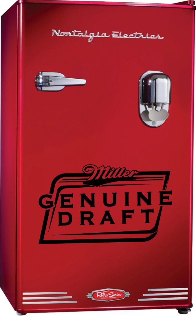 Miller Genuine Draft decal B – North 49 Decals