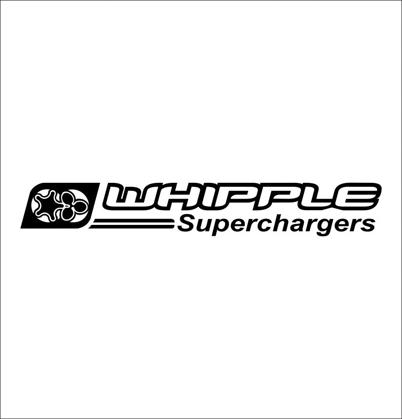 Whipple Superchargers decal – North 49 Decals