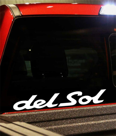 Del Sol decal – North 49 Decals