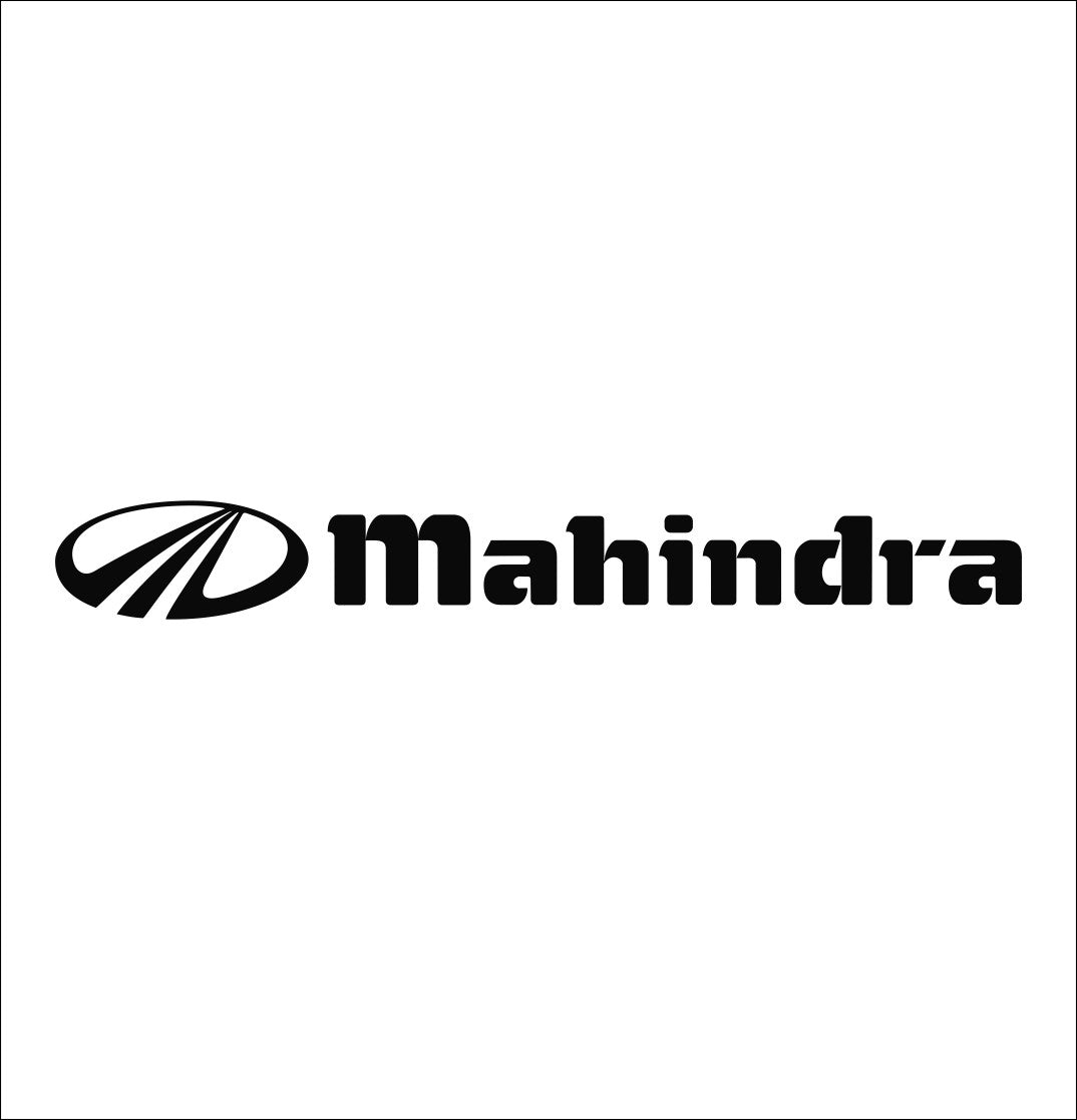 Mahindra decal B – North 49 Decals