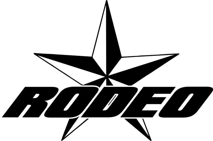 rodeo star 2 country & western decal – North 49 Decals