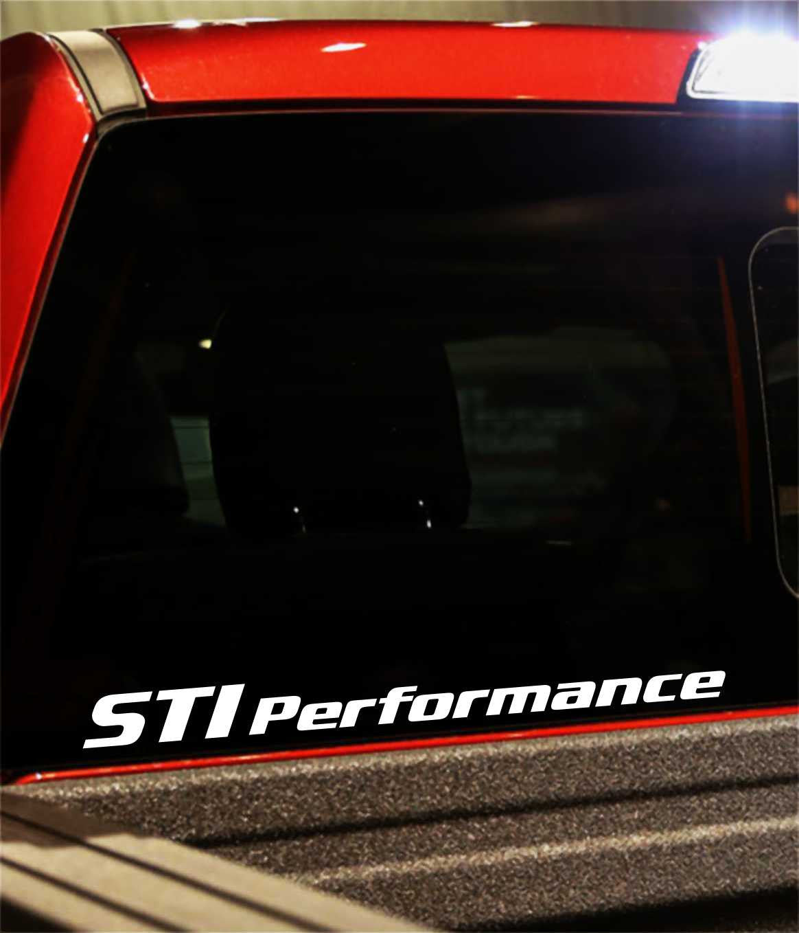 STI Performance decal – North 49 Decals