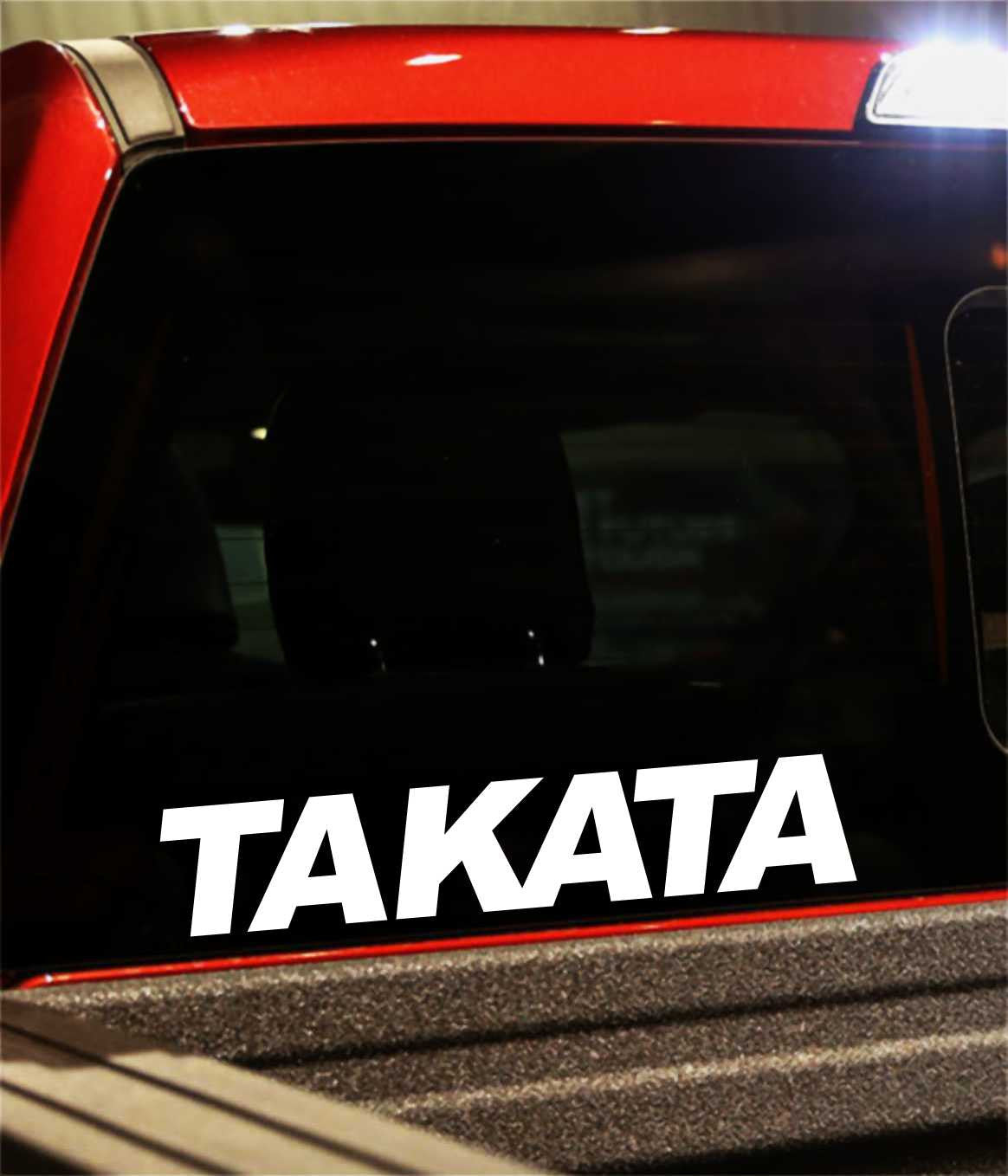 Takata decal – North 49 Decals