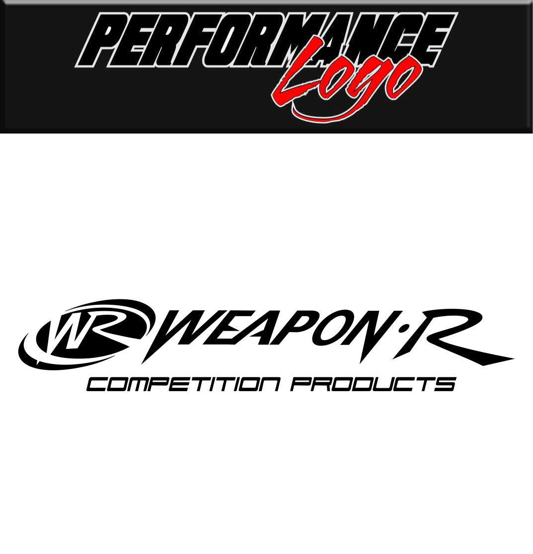 Weapon R decal – North 49 Decals