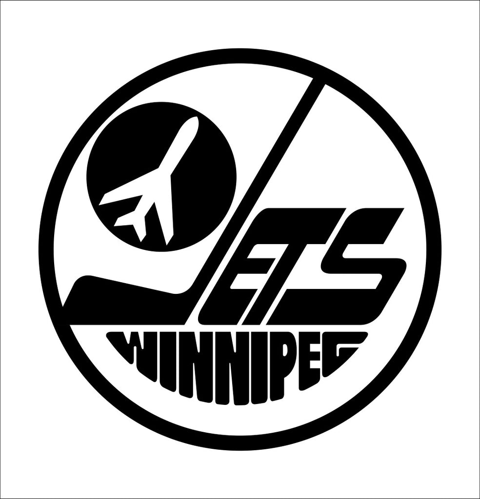 Winnipeg Jets Logo Black And White
