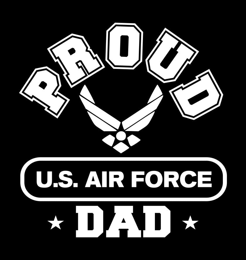 Proud US Airforce Dad decal – North 49 Decals