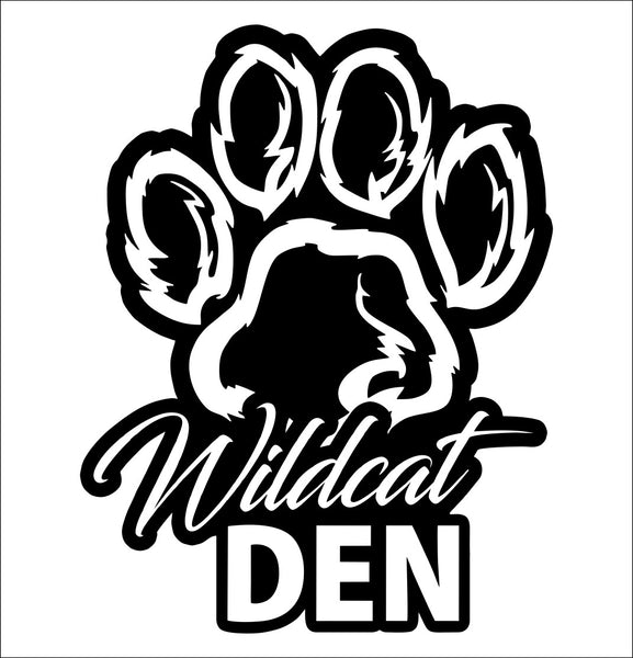 Bethune Cookman Wildcats 2 decal – North 49 Decals