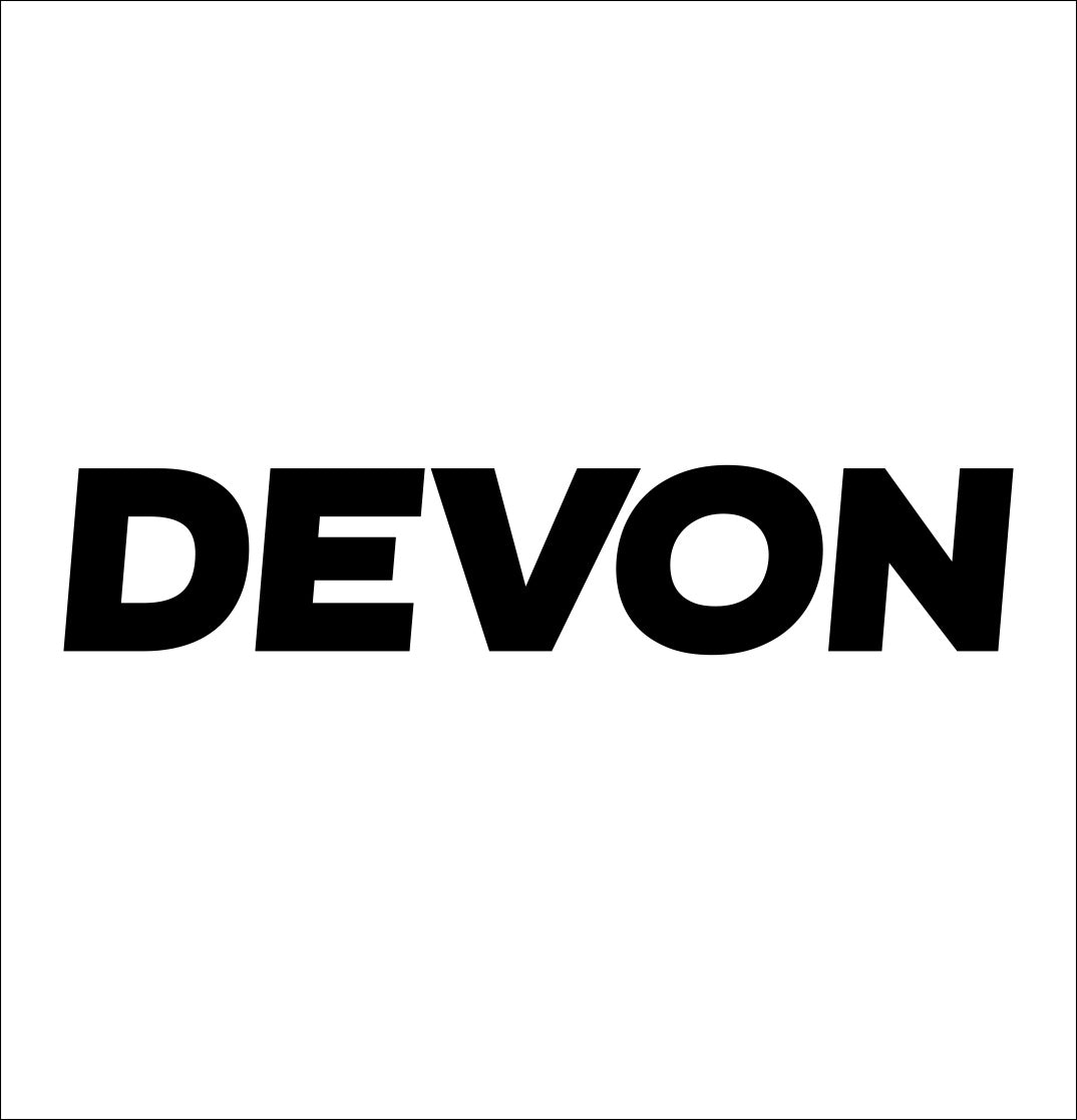 Devon Tools decal – North 49 Decals