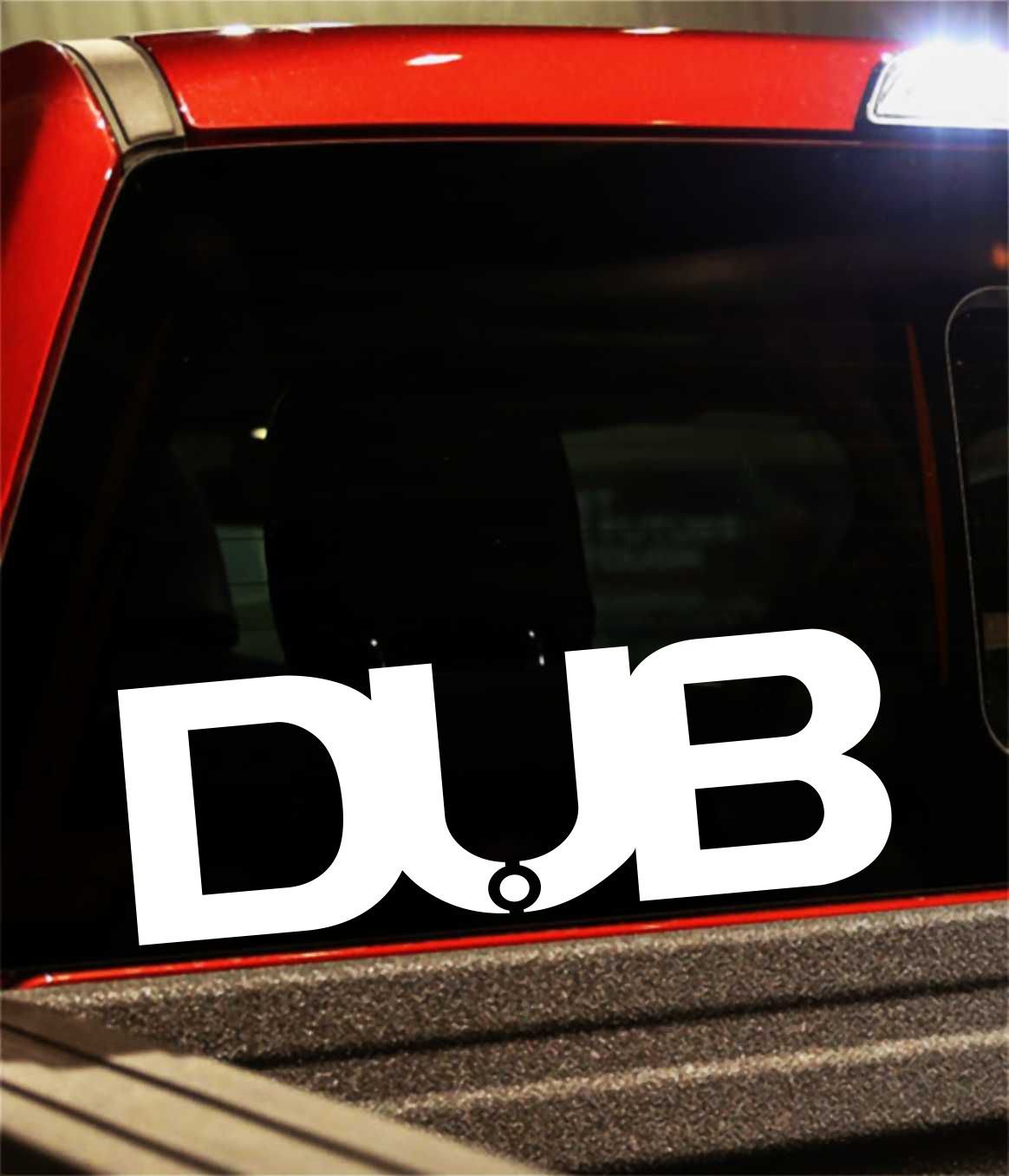 Dub decal – North 49 Decals