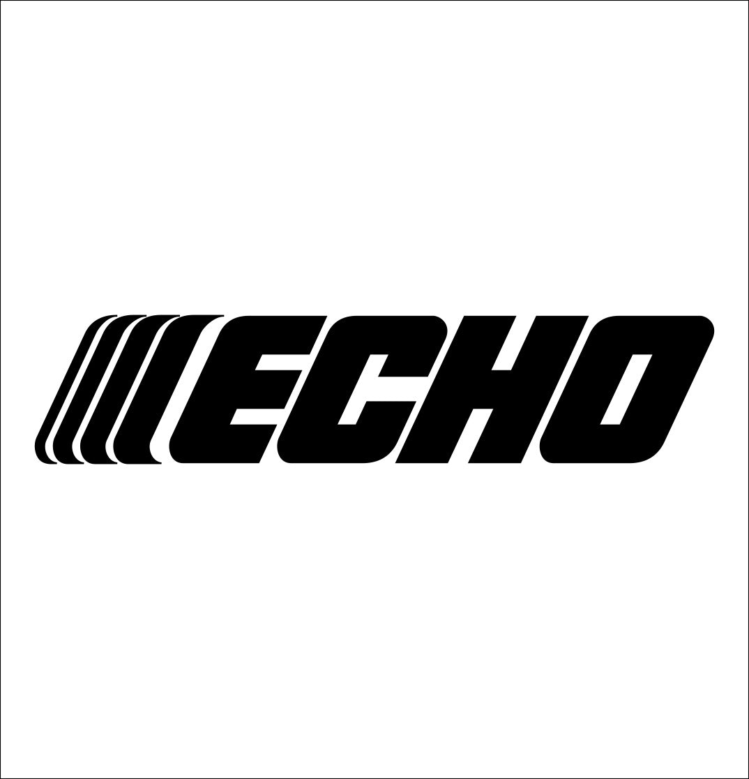 Echo Tools decal – North 49 Decals