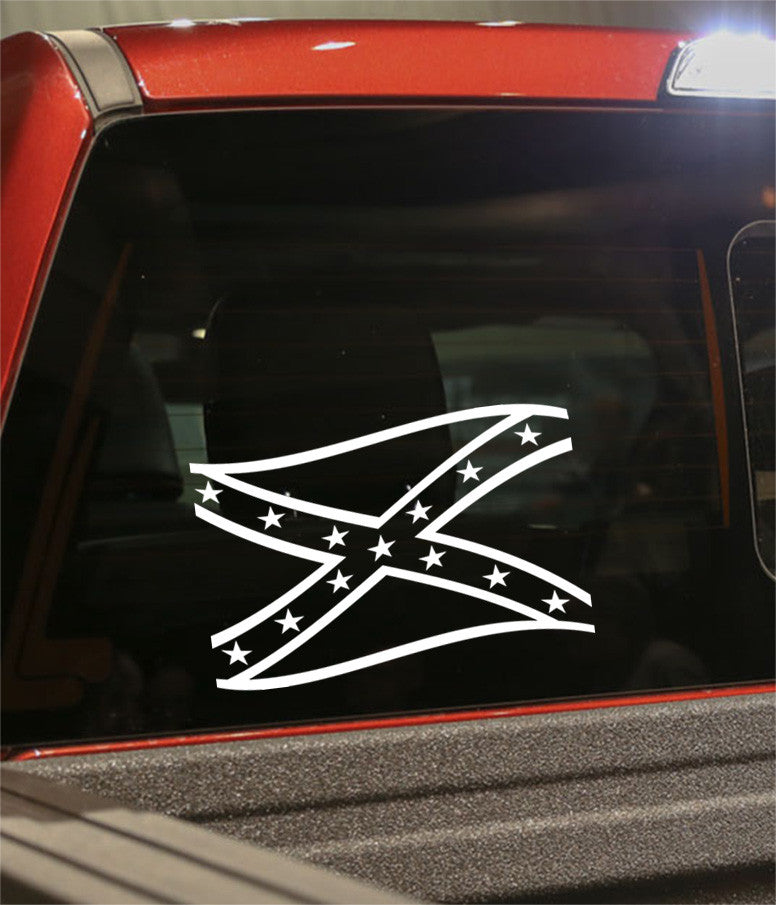 Redneck flag 3 redneck decal – North 49 Decals
