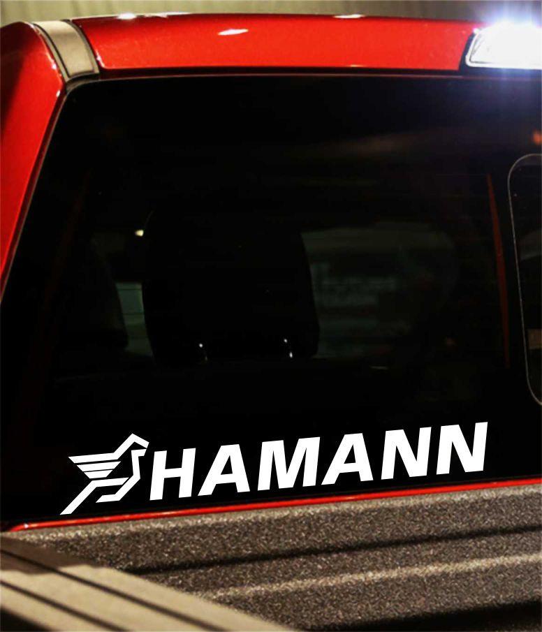 Hamann decal – North 49 Decals