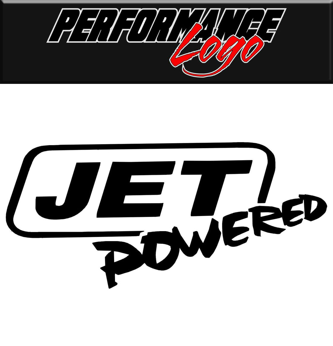 Jet Powered decal – North 49 Decals