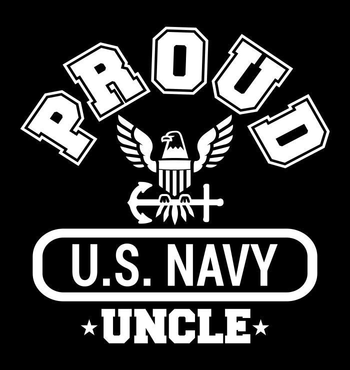 Proud US Navy Uncle decal – North 49 Decals