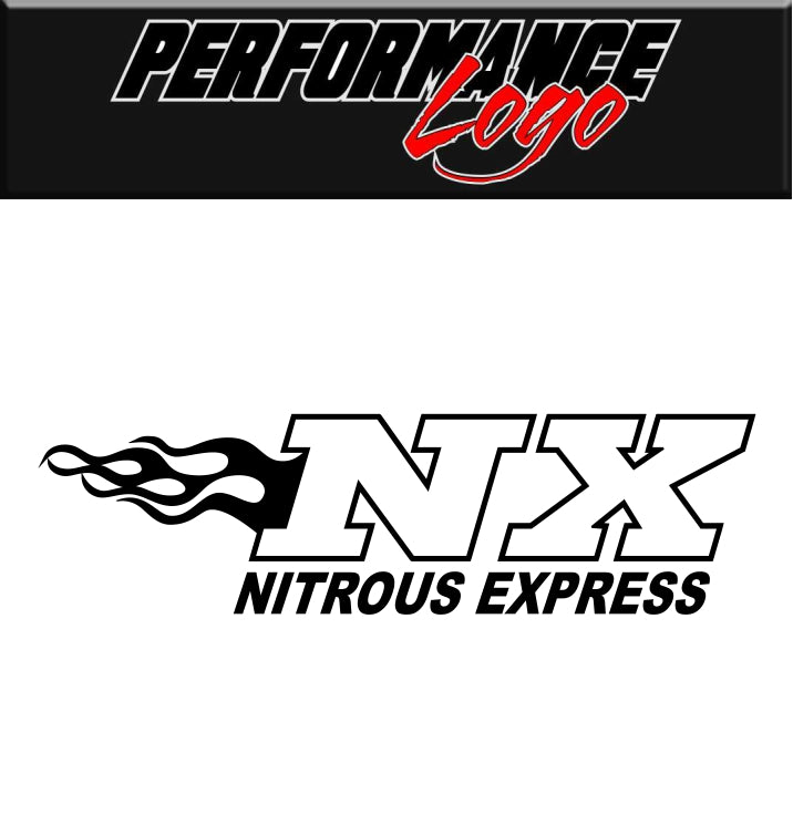 Nitrous Express decal B – North 49 Decals
