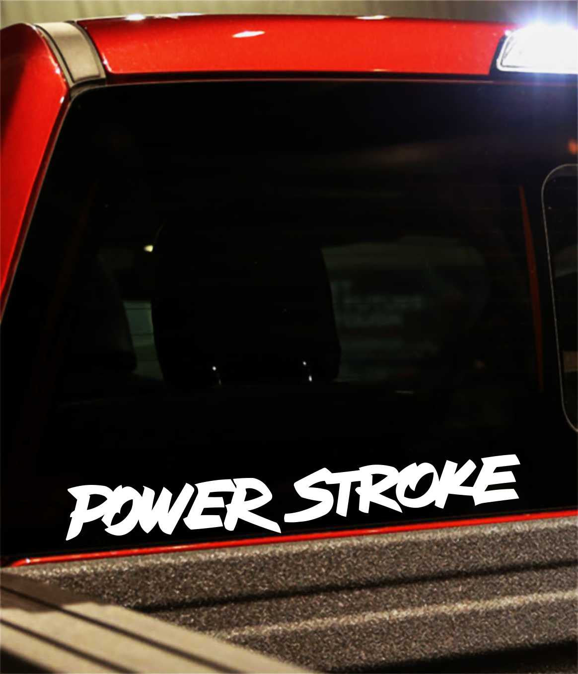 Power Stroke decal – North 49 Decals