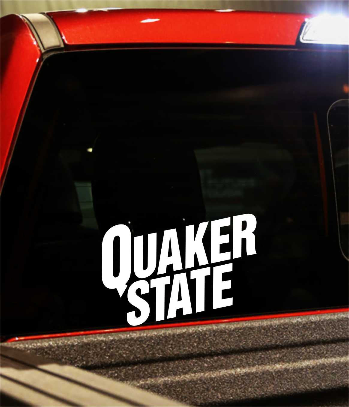 Quaker State decal – North 49 Decals