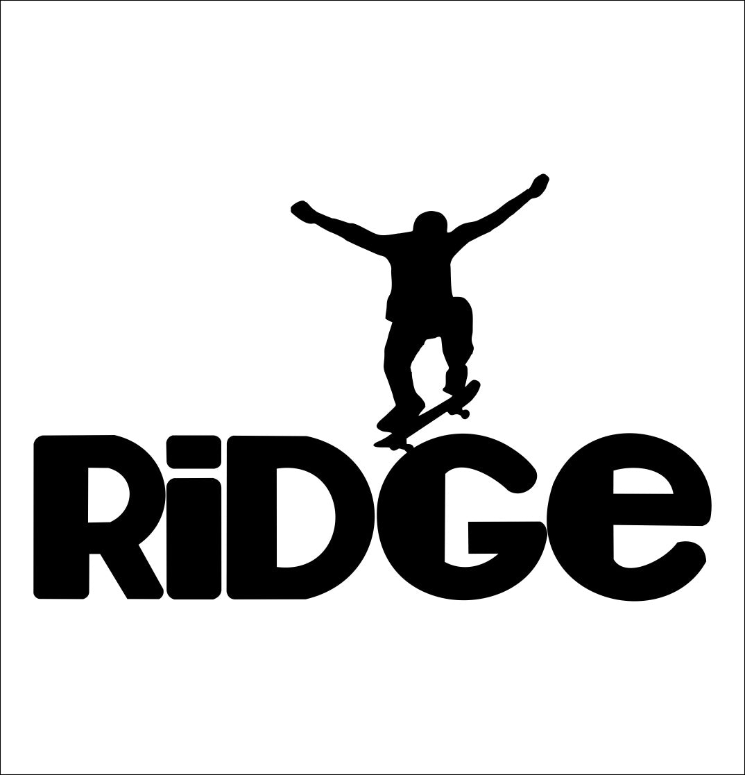 Ridge Skateboards decal – North 49 Decals