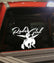 rodeo girl country & western decal – North 49 Decals