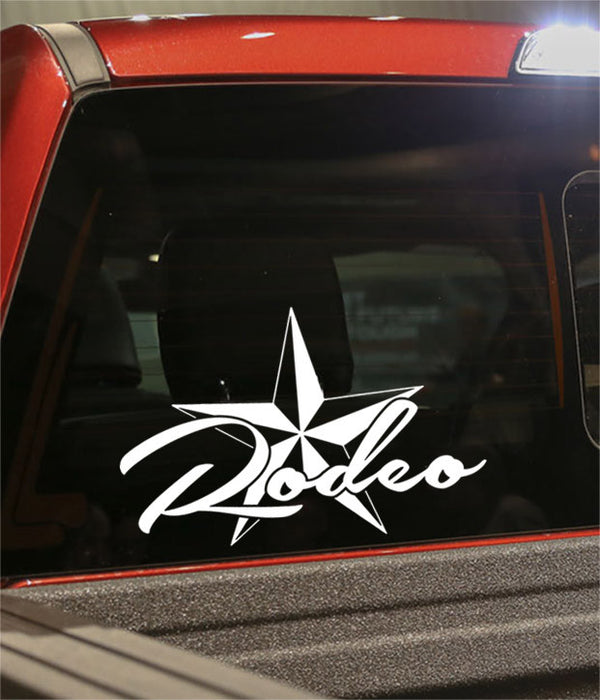 rodeo star country & western decal – North 49 Decals