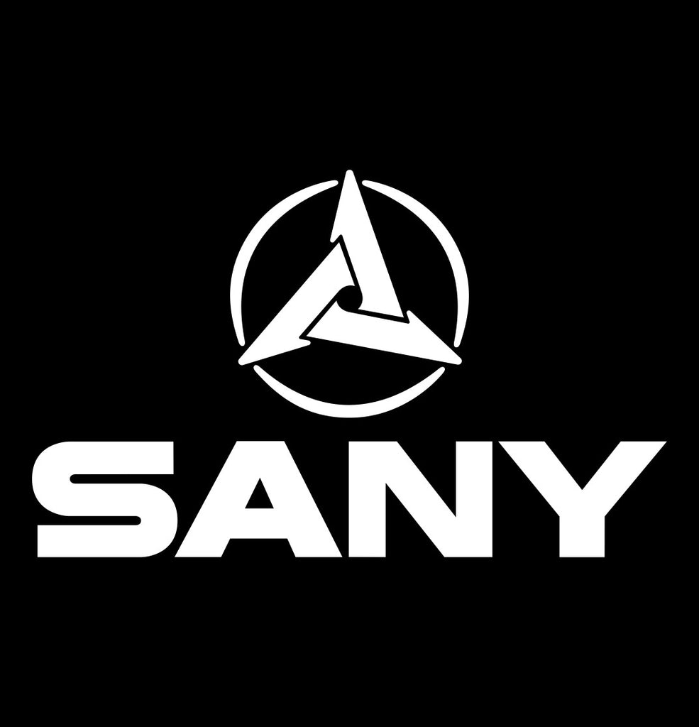 Sany decal B – North 49 Decals