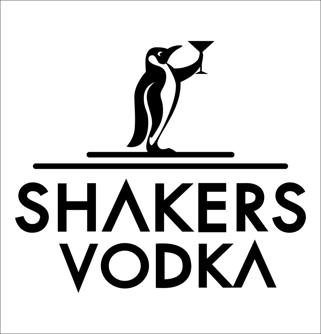 Shakers Vodka decal – North 49 Decals