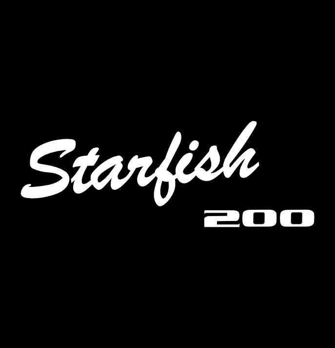 Starcraft Starfish 200 decal – North 49 Decals