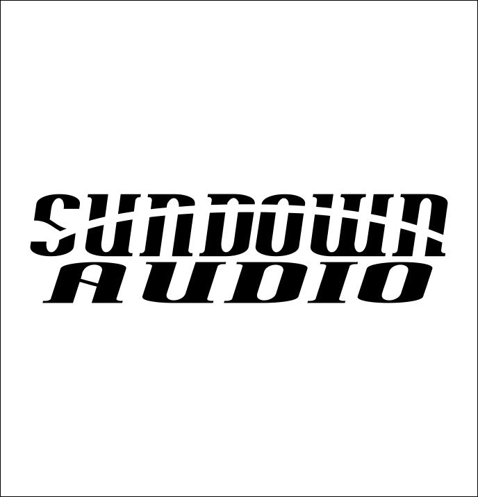 Sundown Audio decal – North 49 Decals
