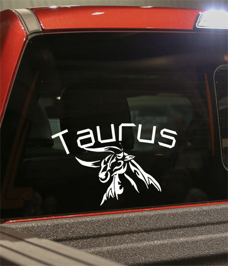 taurus 2 zodiac decal – North 49 Decals