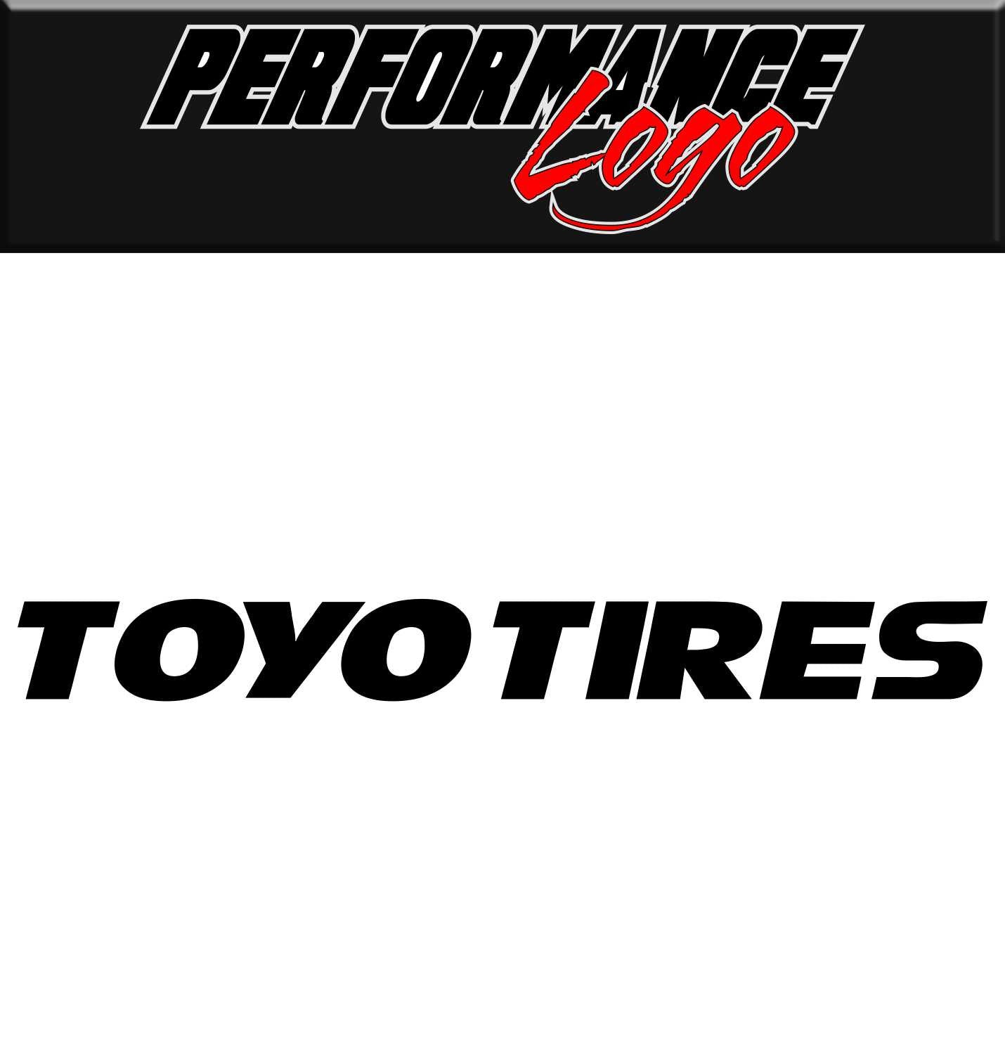 Toyo Tires decal – North 49 Decals
